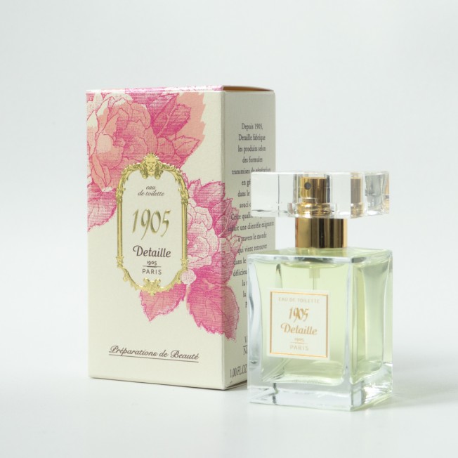 Perfume Eau de Toilette 1905 | Detaille French Fragrance since 1905